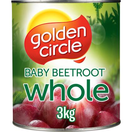 GOLDEN CIRCLE BEETROOT BABY WHOLE 3kg x 3 – BulkPantry