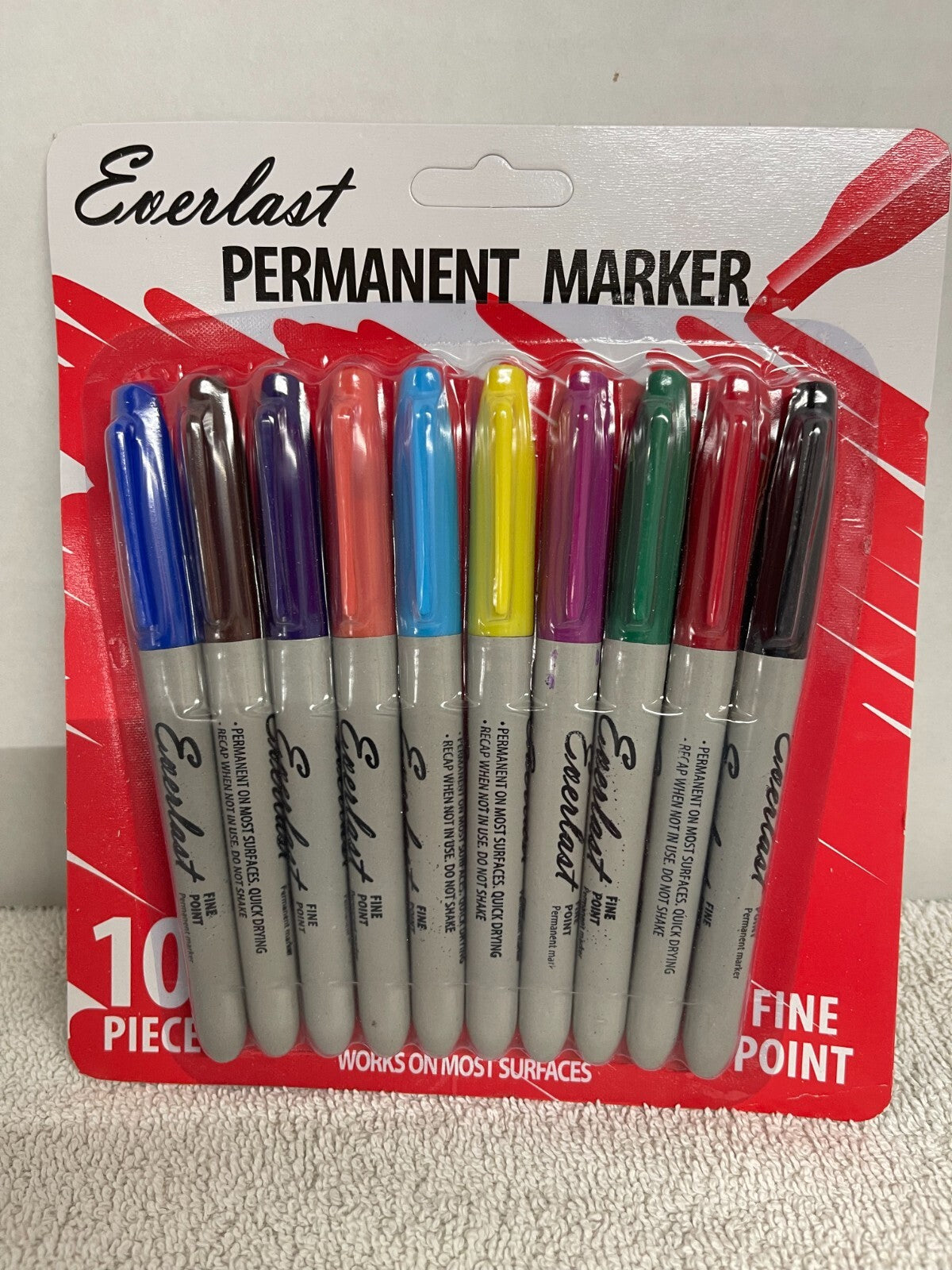 Everlast Permanent Markers 10 Pack – BulkPantry