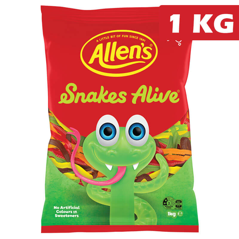 Allen's Snakes Alive 1kg – BulkPantry