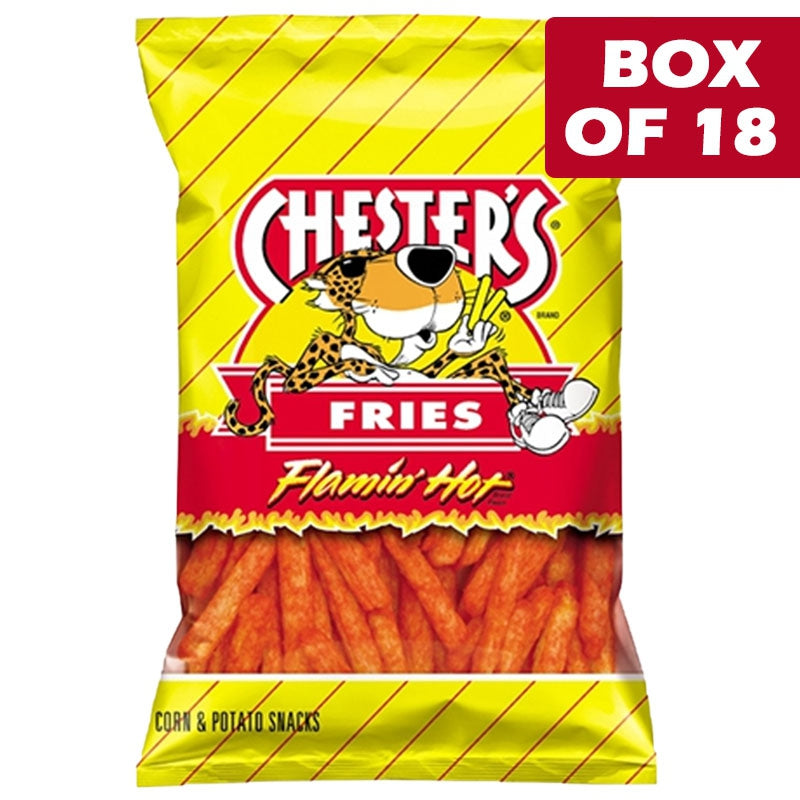 Chester's Flamin Hot Cheese Flavoured Snacks 170g – BulkPantry