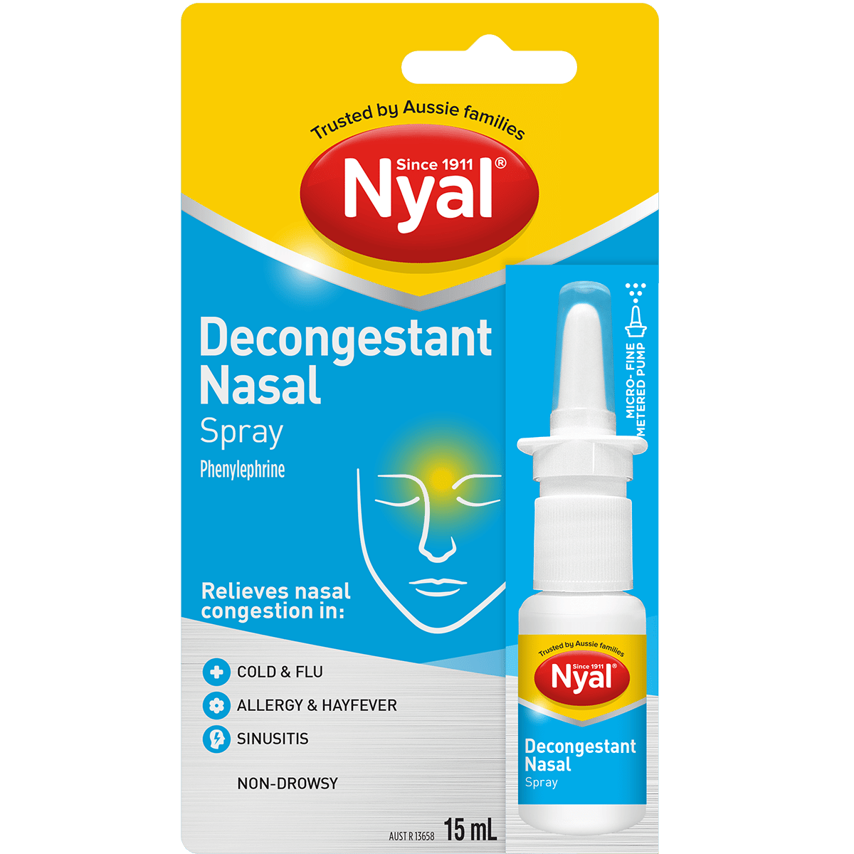 Nyal Decongestant Nasal Spray 15ml - Quick Relief – BulkPantry