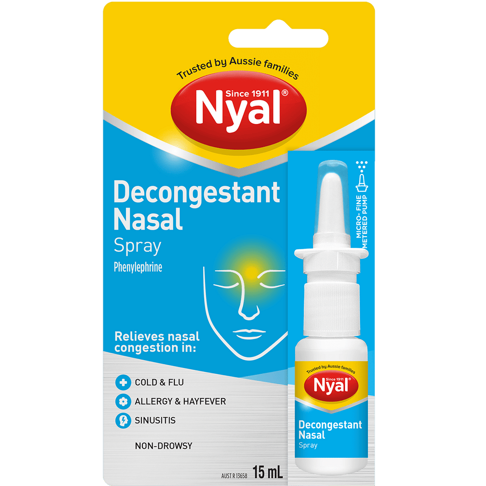 Nyal Decongestant Nasal Spray 15ml - Quick Relief – BulkPantry