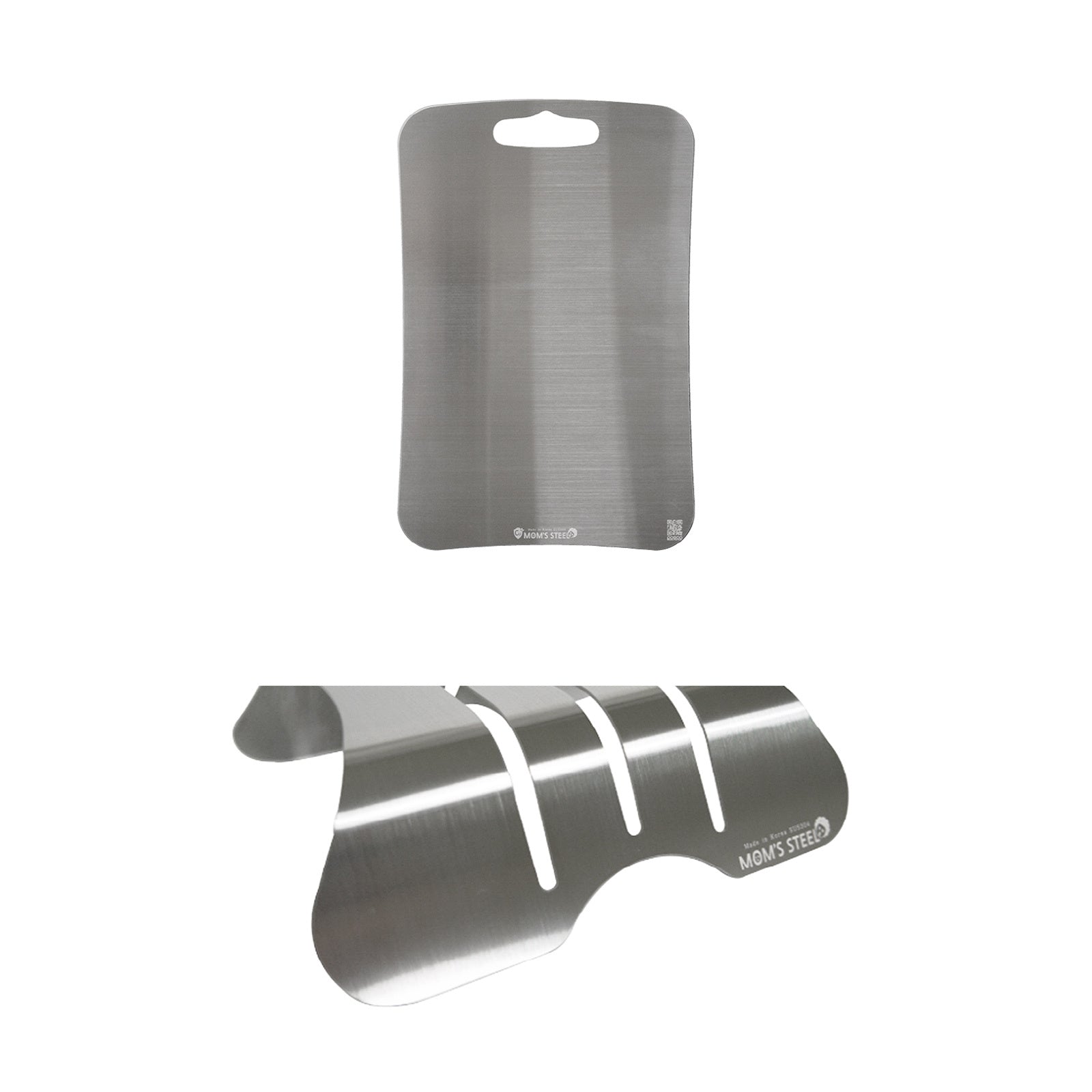 Combo Medium Stainless Steel Chopping Cutting Board + Chopping Boards ...