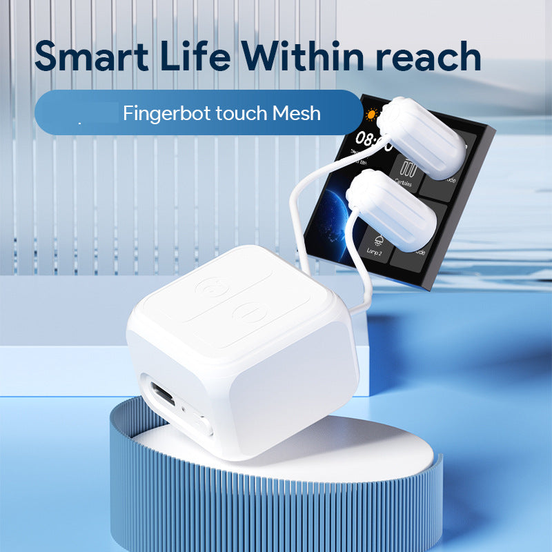 Touchscreen Finger Robot - Dual-Control Bluetooth Smart Screen Clicker ...