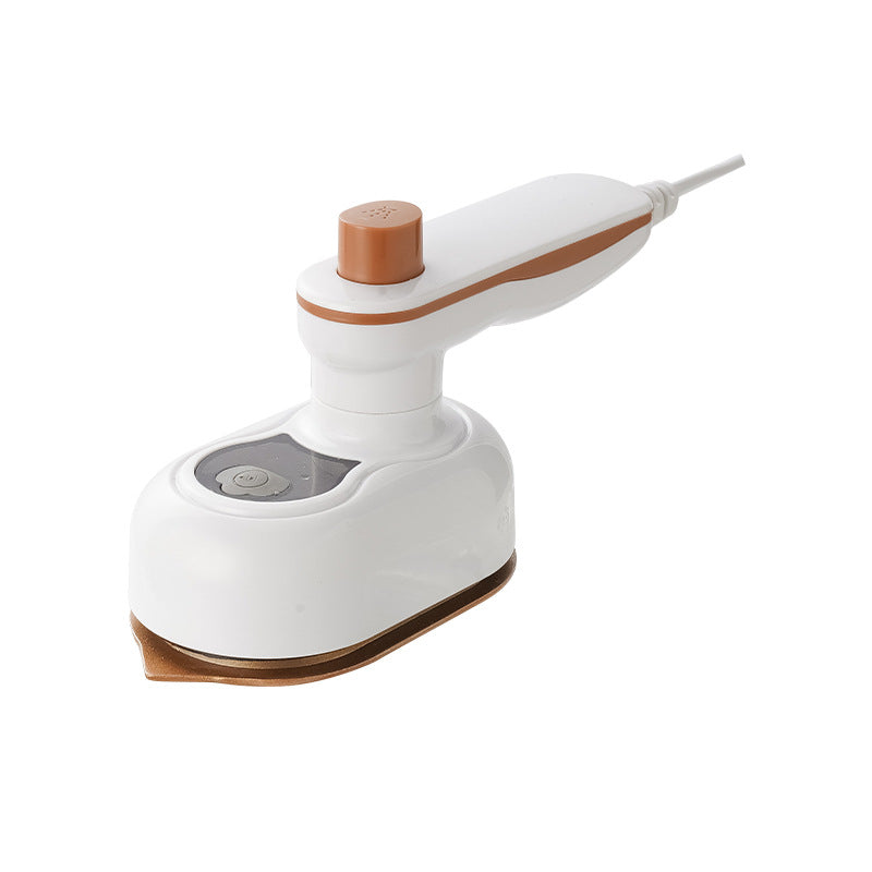 White Mini Handheld Steam Iron - Portable Garment Steamer – BulkPantry