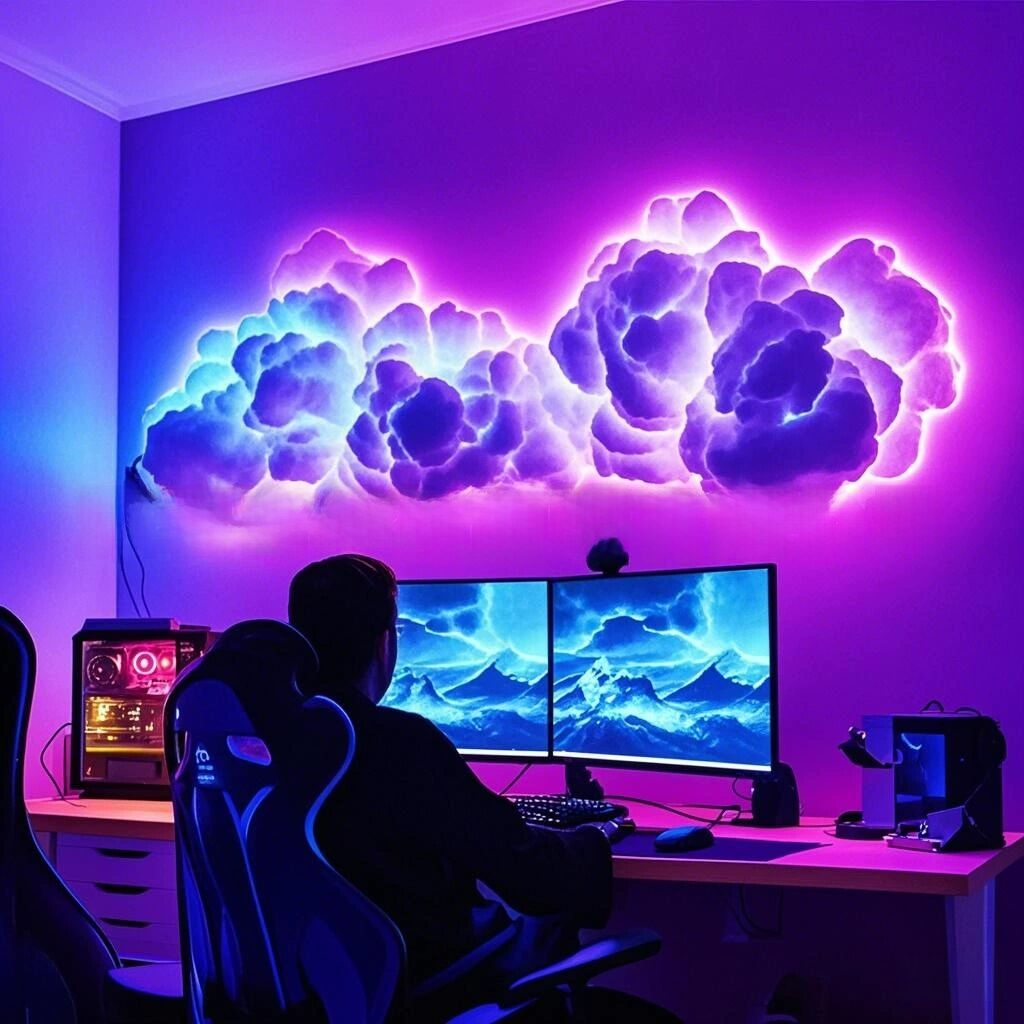DIY Thunder Cloud Light Strip - USB Powered, App/Remote Controlled, Vo ...