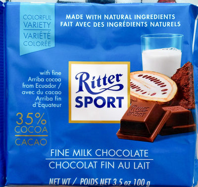 Ritter Sport Choc Milk Creme – BulkPantry
