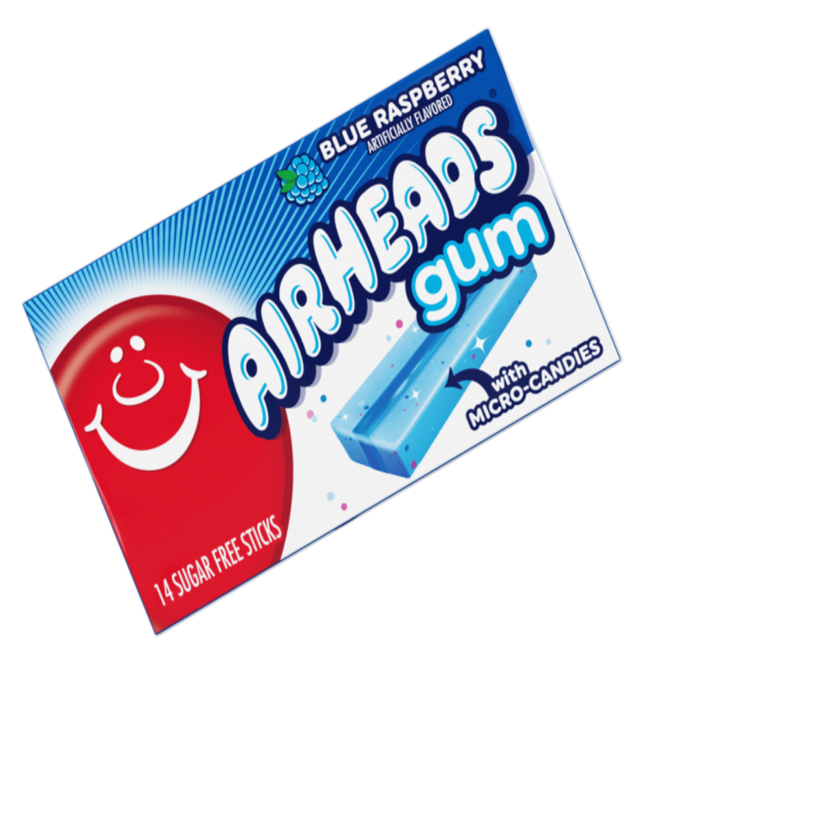 Airhead Gum Blue Raspberry 14 Sticks – BulkPantry