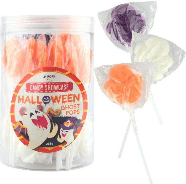 Lolliland Ghost Pops Tub - 24 Halloween Lollipops – BulkPantry