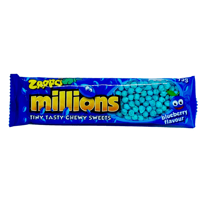 Zappo Millions Blueberry 75g Chewy Sweets – BulkPantry