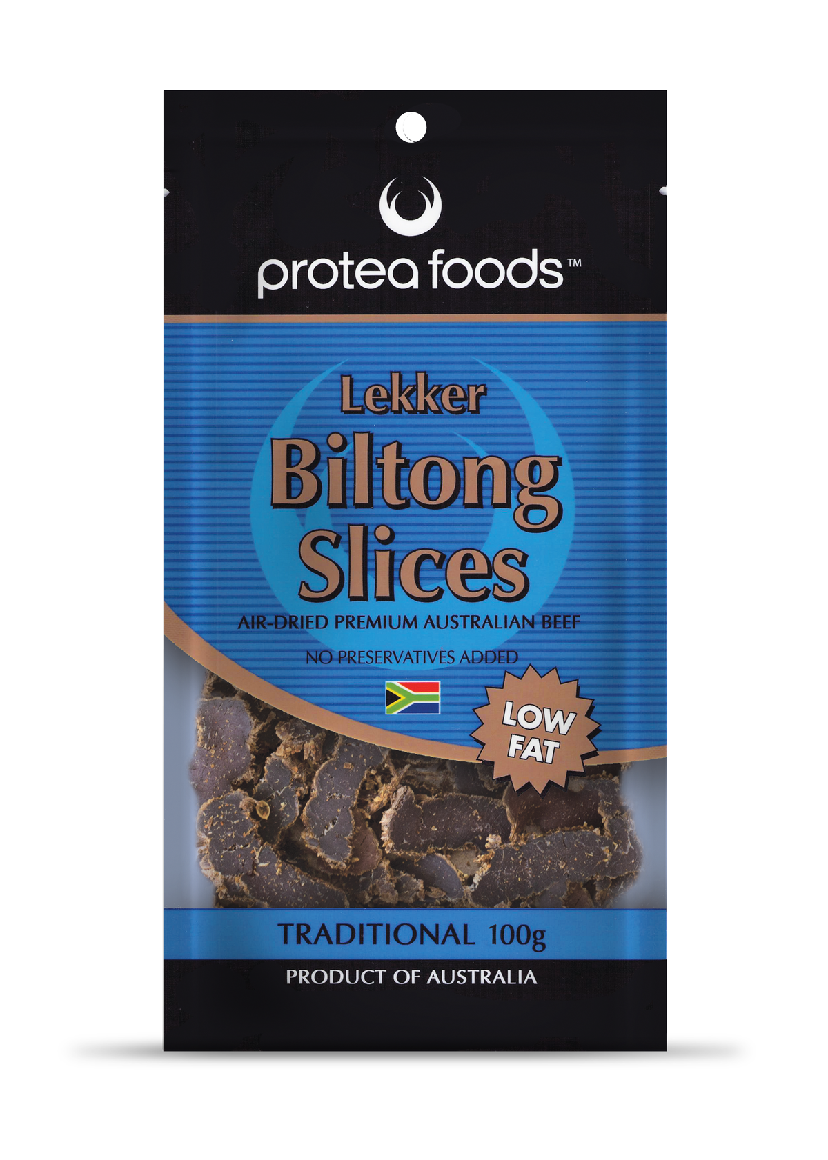 Lekker Biltong Slices 100G From Protea – BulkPantry