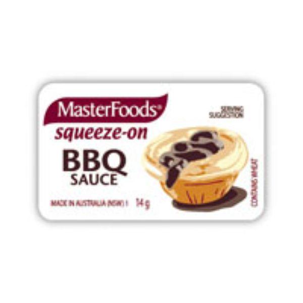 Masterfoods Sauce Barbecue Squeeze On 100 X 14G – BulkPantry