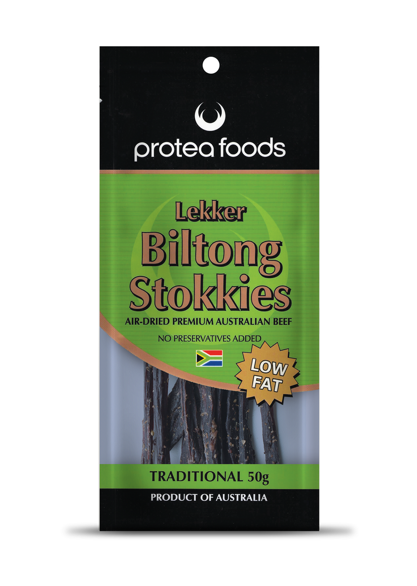 Protea Lekker Biltong Stokkies 50G – BulkPantry