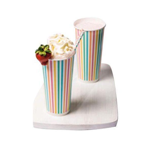 25 Cups Paper Milkshake 710Ml 24Oz – BulkPantry