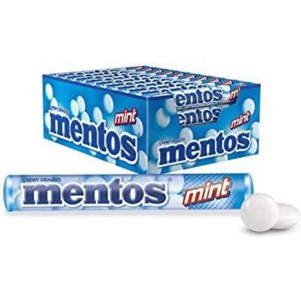 Mentos Mint Blue 40 X 37G Tray 1.67Kg – BulkPantry