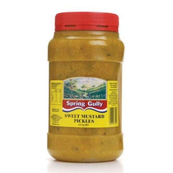 Spring Gully Mustard Pickles Sweet 2.2Kg – BulkPantry