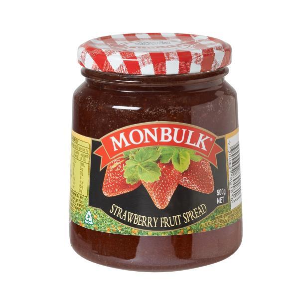Monbulk Jam Strawberry 500G – BulkPantry