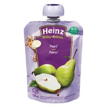 Heinz 6 X Baby Food Pears Strained Fruity 120G – BulkPantry
